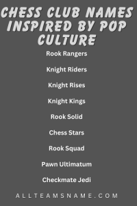 329 Clever Chess Team Names That Will Make You Stand Out - All Teams Name