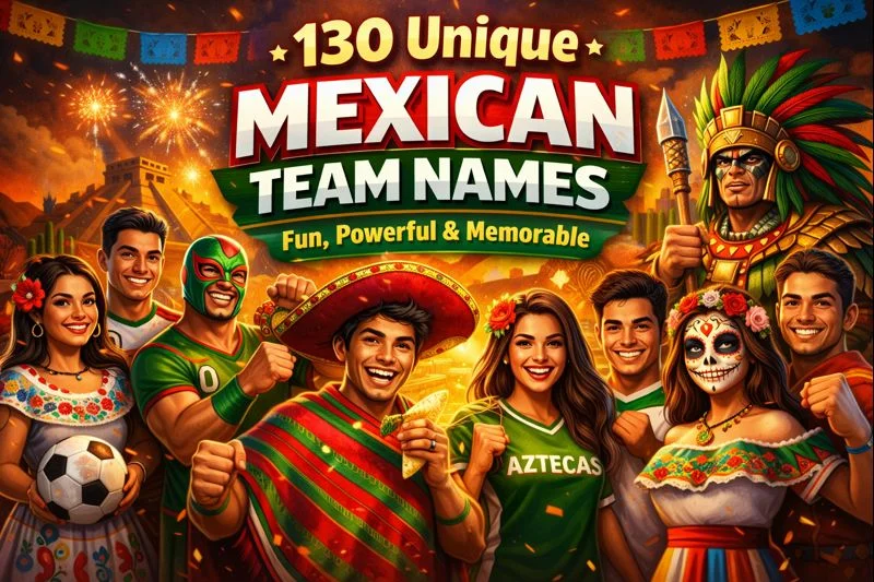 140 Unique Mexican Team Names – Fun, Powerful & Memorable - All Teams Name
